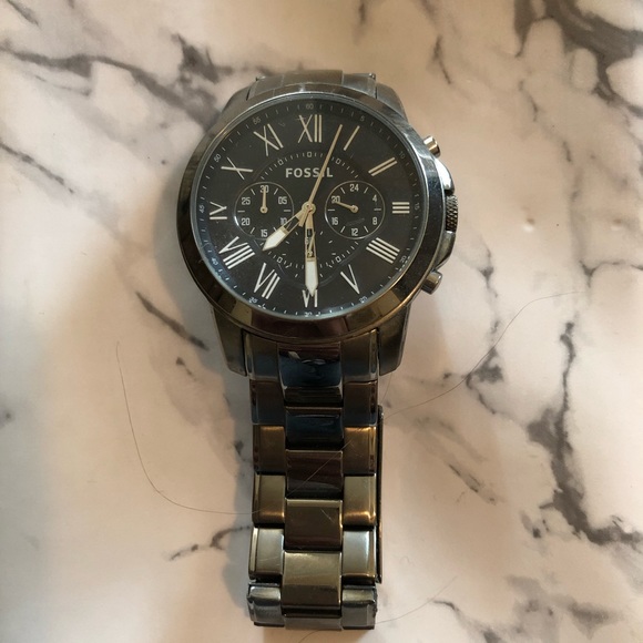 Fossil | Accessories | Mens Stainless Steel Fossil Watch | Poshmark